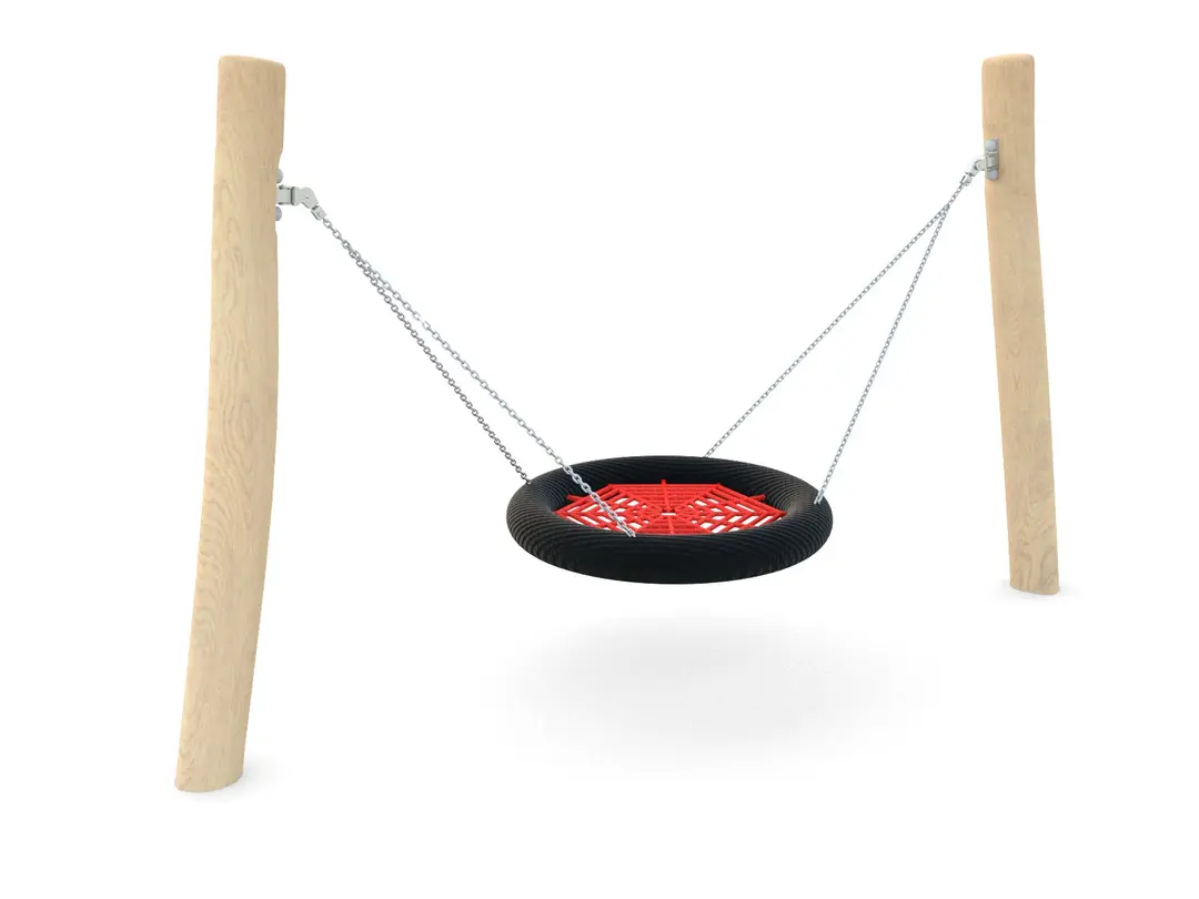 Mini Robinia Basket Swing | Playground Equipment